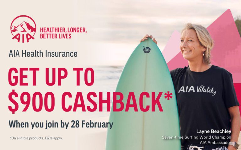 AIA Health Feb 2025 Offer | One Click Life