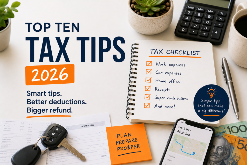 Top Ten Tax Tips 2026 | One Click Life